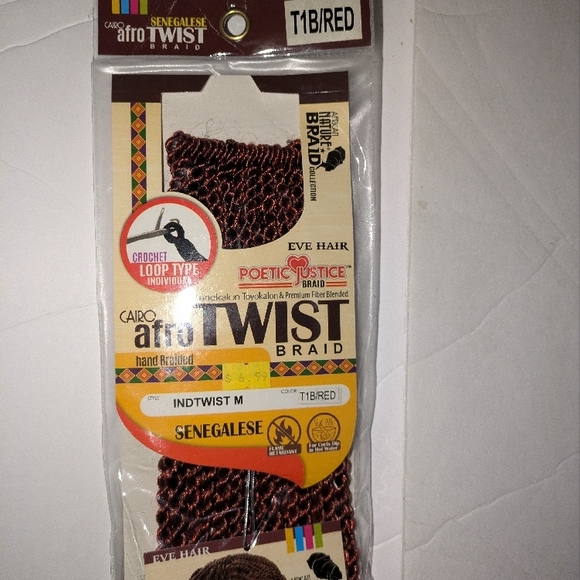 Hair | Cairo Afro Twist Braid Red | Poshmark